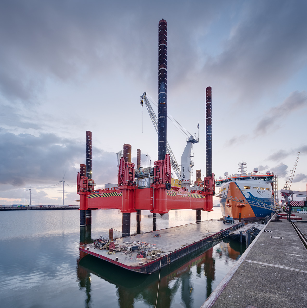 Wagenborg supports mobilization WaveWalker in base port Eemshaven ...