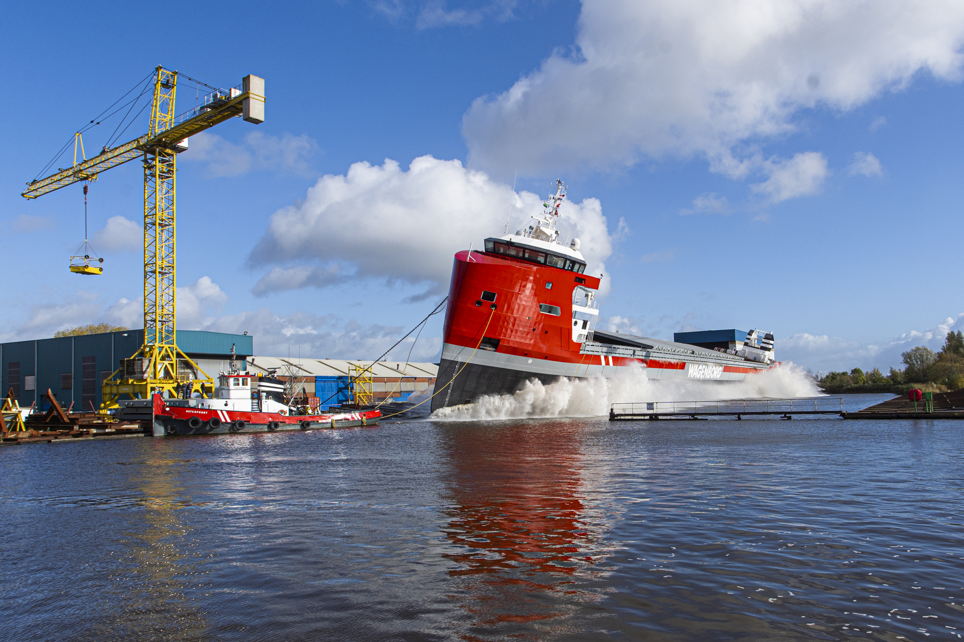 EasyMax 2 launched successfully at shipyard Niestern Sander - Royal ...