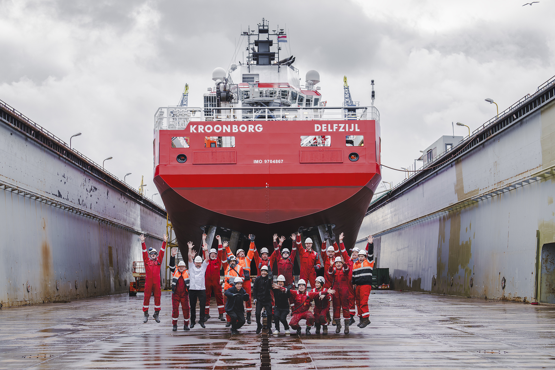 Wagenborg Celebrates 10 Years of Walk to Work Operations in the North Sea