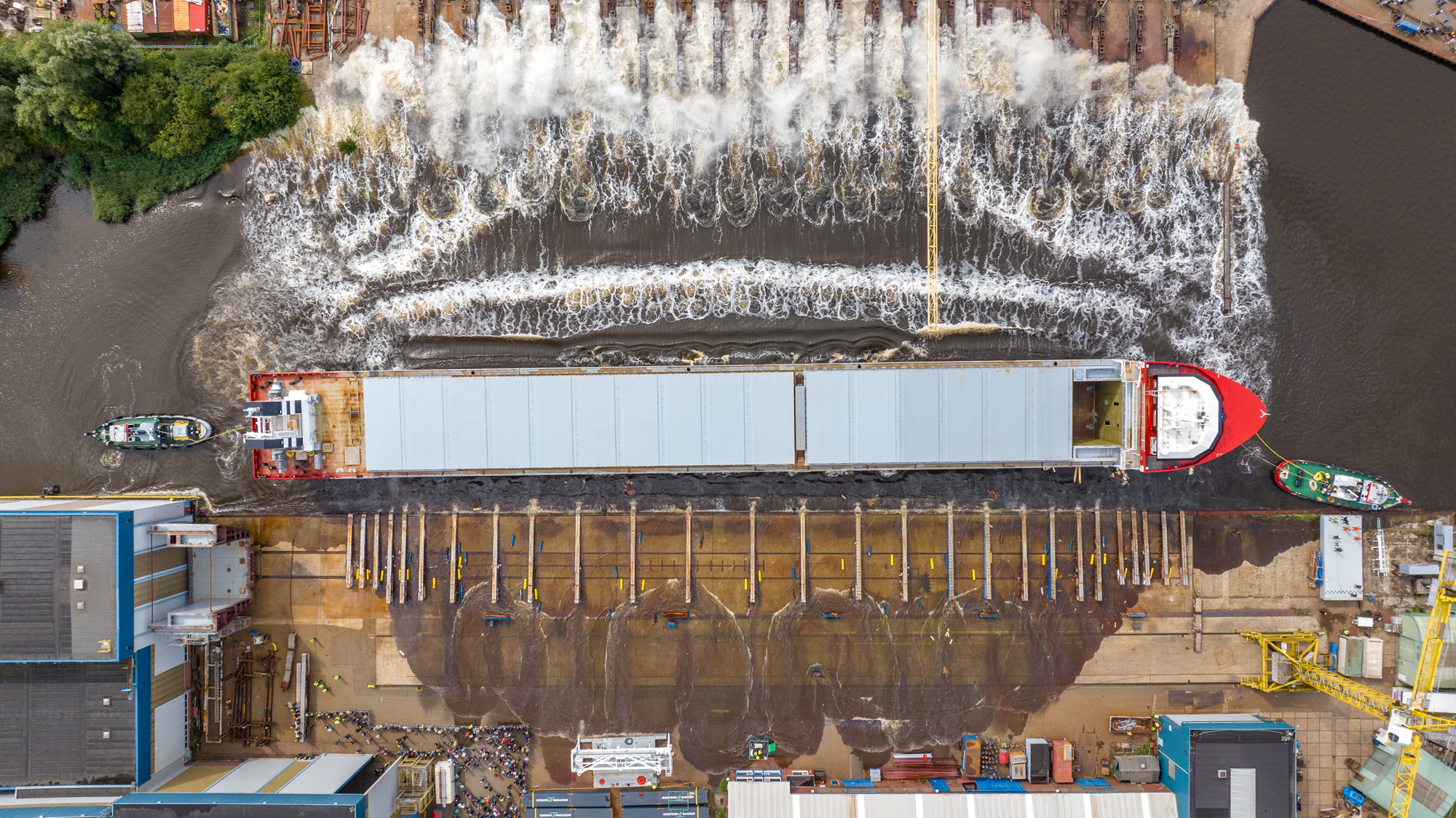 EasyMax 4 ‘Alexia’ launched successfully at shipyard Niestern Sander